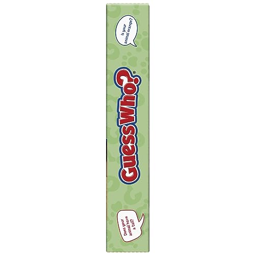 Hasbro Gaming Guess Who? Animal Friends Game, includes 2 Double-Sided Animal Sheets, 2-Player Board Games for Kids, Ages 6+ (Amazon Exclusive)
