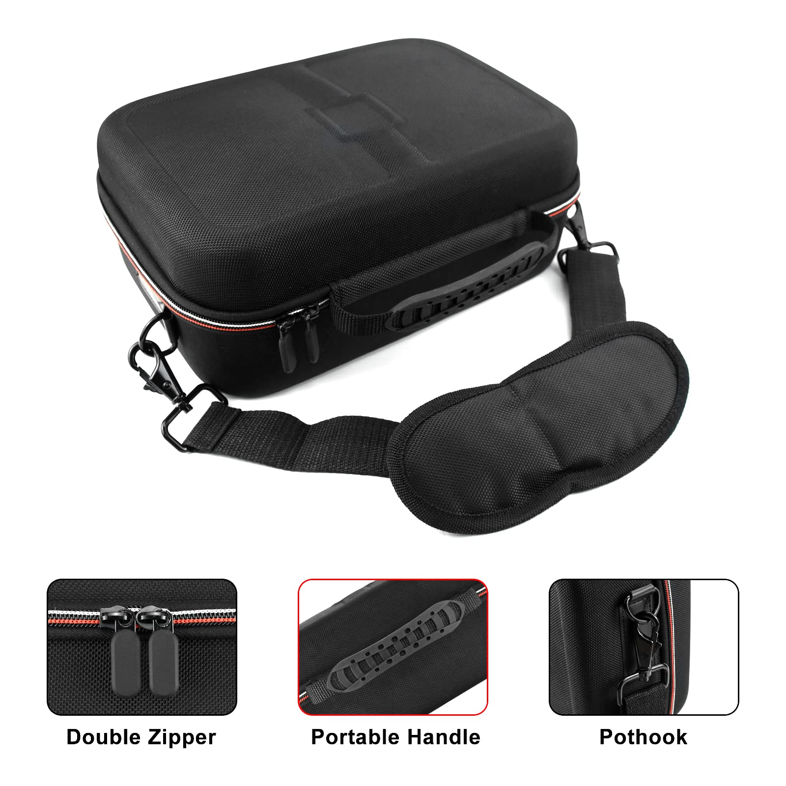 Laimax Travel Carry Case for Nintendo Switch and Switch OLED Model,Travel Carry Case Pouch for Nintendo Switch Console & Accessories