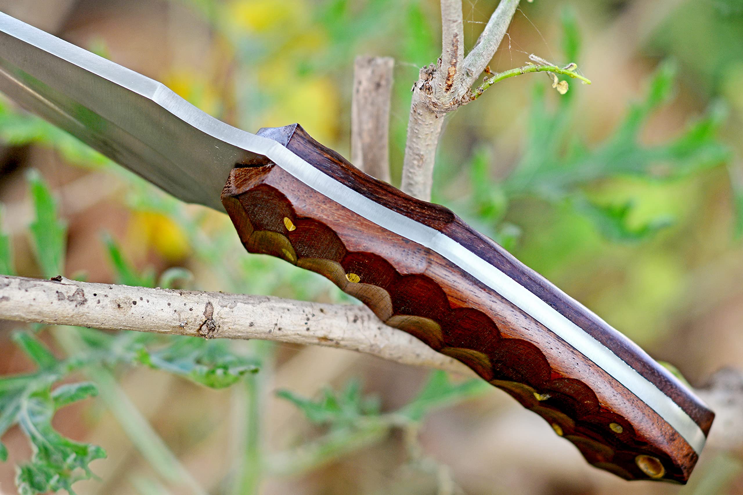Handmade 1095 Carbon Steel Hunting Knife With Sheath Fixed Blade Camping,Outdoor knifes Bushcraft Skinner Knife For Men