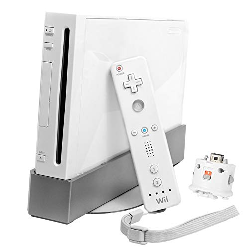 GIRIAITUS Wii Motion Plus Adapter-External Remote Motion Plus Sensor Controller -White,Set2 Pack