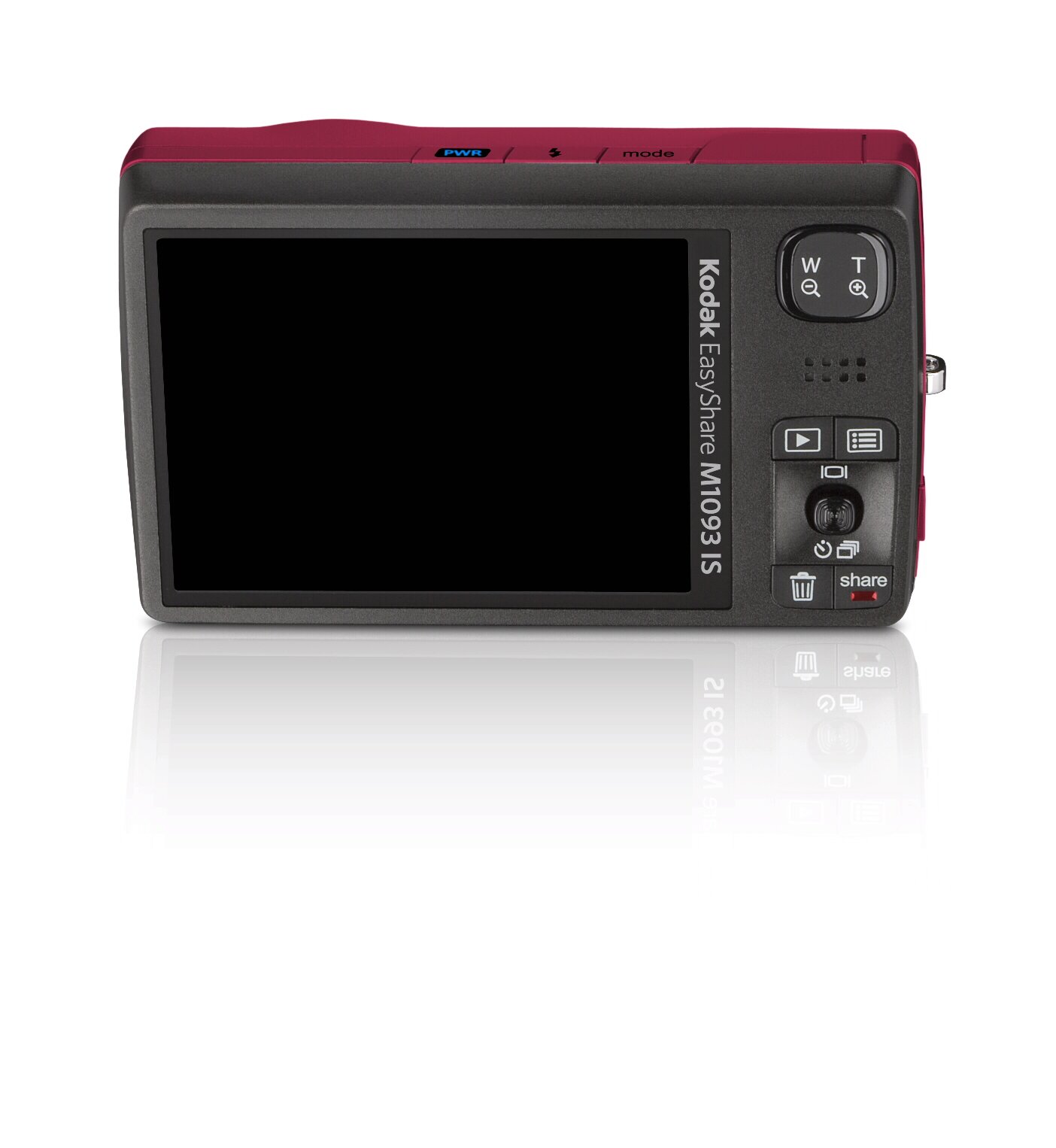 Kodak Easyshare M1093IS 10 MP Digital Camera with 3xOptical Image Stabilized Zoom (Red)