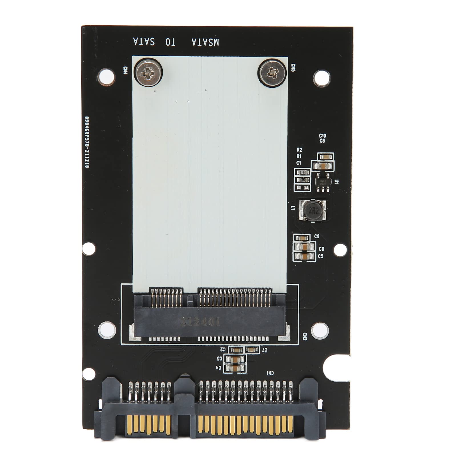 MSATA to Adapter, Small Hard Drive Conversion Card Easytouse 6Gbps Fast Transfer to Desktop Computer