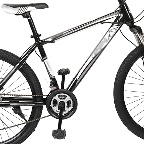 KOWMzxc Bikes for Men 1Set Metal Mountain Bike 26 Inch 21 Speed Disc Brake Adjustable Seat Stable Reliable Bicycle