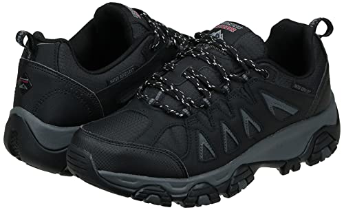 Skechers Mens Terrabite Black/Charcoal 12 EE - Wide