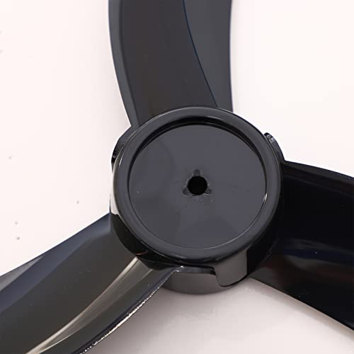 Zaldita Plastic Fan Blade Replacement for Standing Pedestal Fan Table Fanner General Accessories with Nut Cover Type K 18 Inch