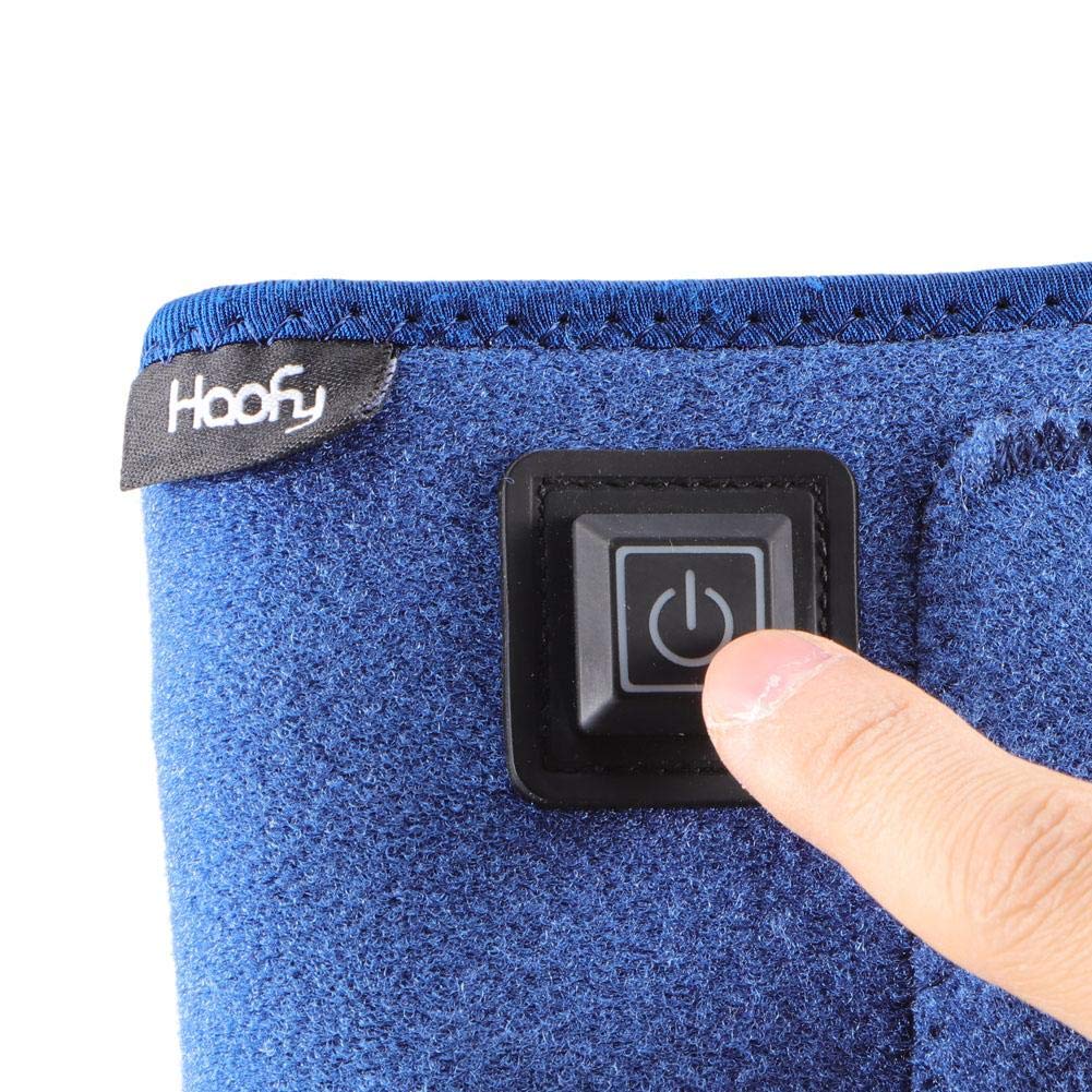 Heating Pad Wrap for Pain Relief Ankle Heated Protective Ankle with USB Android Port Charging Cable Ankle Support Hot and Cold Gel Wrap Navy Blue