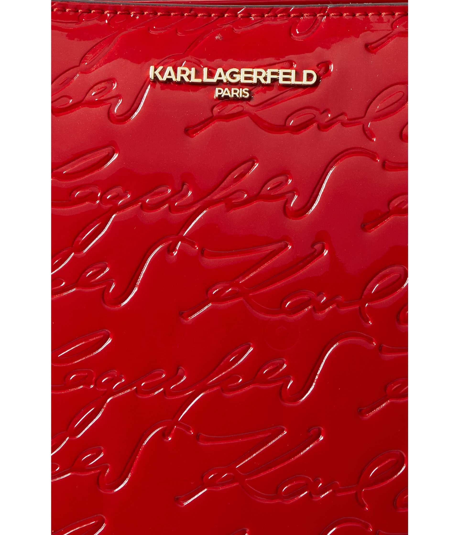 Karl Lagerfeld Paris Adele Tote Crimson One Size