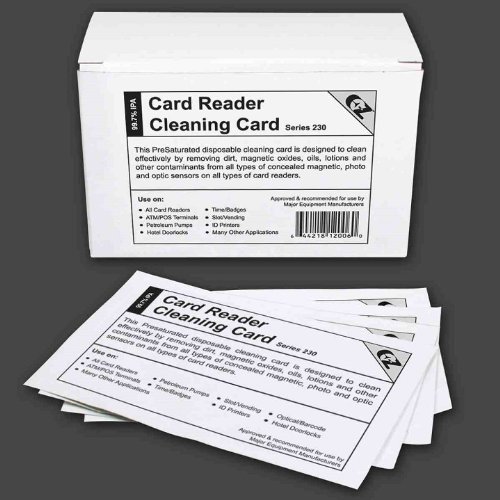 Freccia Rossa Market 3 1/8" x 230', Point-of-Sale Thermal Paper Rolls, (kit includes 10 rolls and 3 cleaning cards)