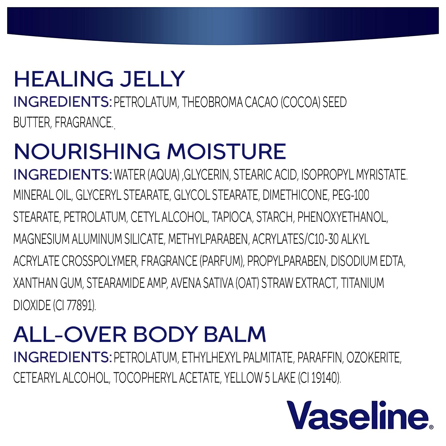 Vaseline Intensive Care Essential Healing Body Lotion, 20.3 oz, Bundled with Petroleum Jelly Original, 7.5oz, and All-Over Body Balm Stick, 1.4 oz - Pack of 3, Moisturizing Skin Care