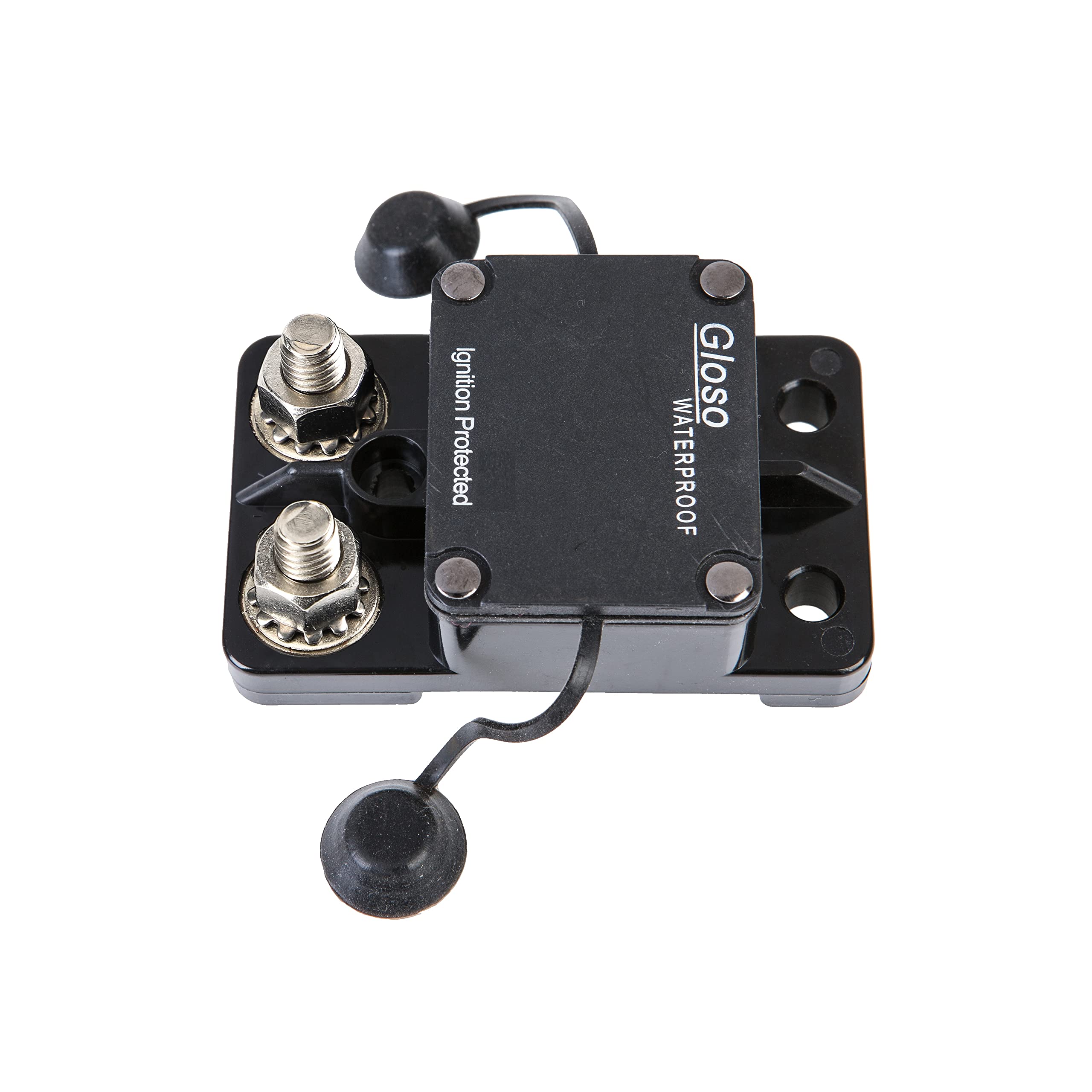 GLOSO Circuit Breaker E9A Waterproof Breaker Auto Reset (T1) 150A Side by Side Stud IP67 Marine Hi-Amp (150A)