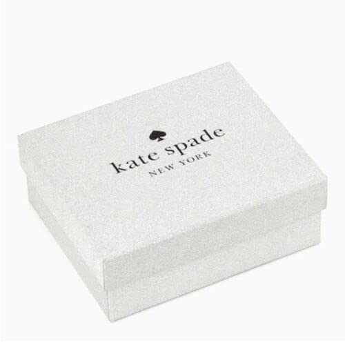 Kate Spade Joeley Tinsel Glitter Slim Card Case Gift Boxed (Black)