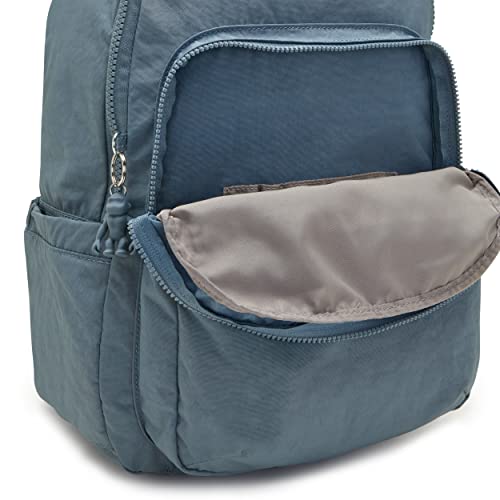 Kipling Women's Seoul 15" Laptop Backpack, Durable, Roomy with Padded Shoulder Straps, Built-In Protective Sleeve