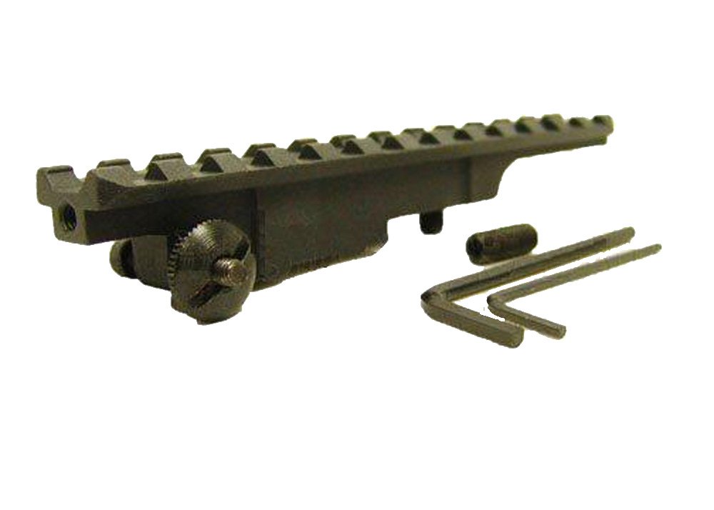 Global Military Gear Mauser K98 Rifle Aluminum Picatinny Scout Scope Mount, Black