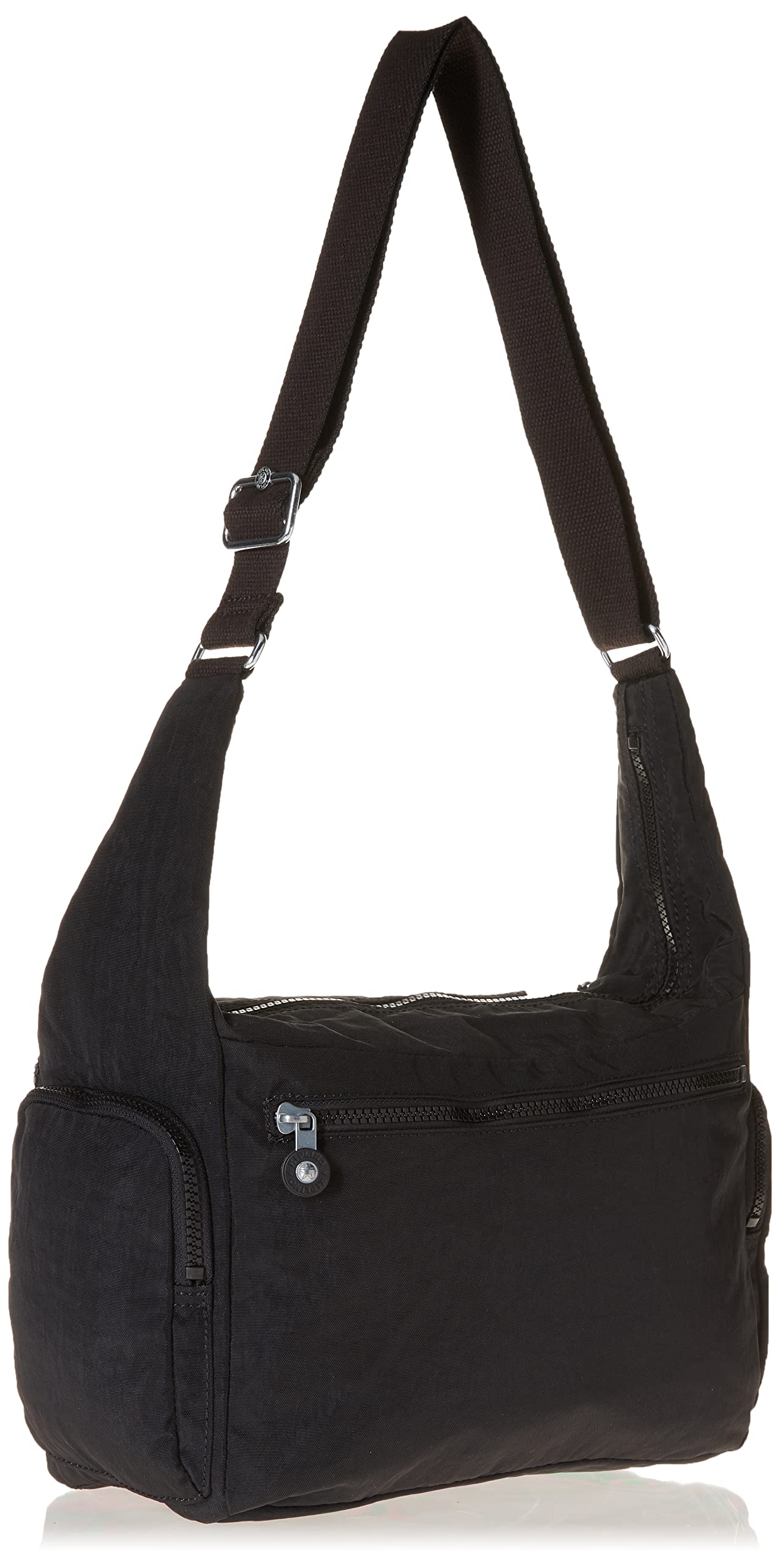 Kipling Womens Women's Erica Bag, Jetset Traveller, Small Handbag, Polyester Crossbody Bag, Starry Gold Metallic, 12.25 L x 8.75 H 6.25 D US