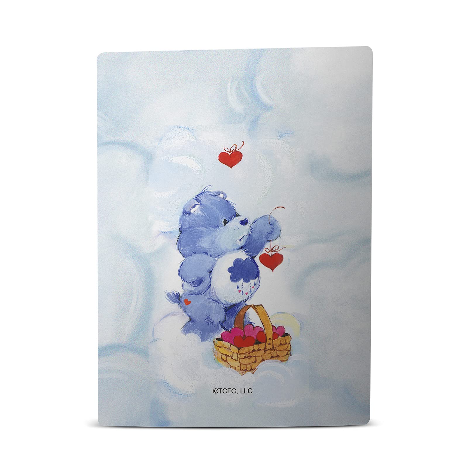 Head Case Designs Officially Licensed Care Bears Grumpy Classic Matte Vinyl Faceplate Sticker Gaming Skin Case Cover Compatible with Sony Playstation 5 PS5 Disc Edition Console