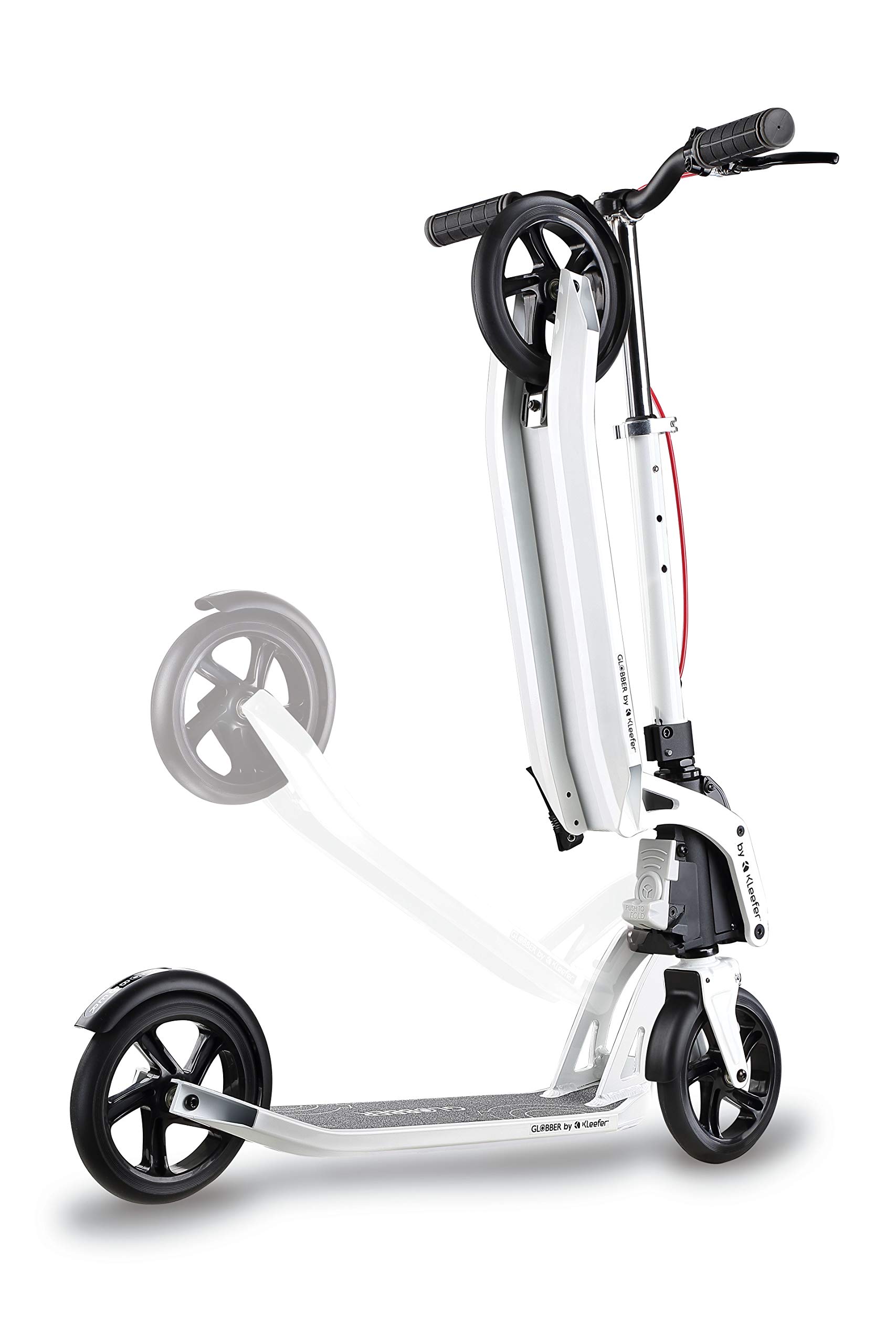 Globber One K Active W/Brake 498-192 White