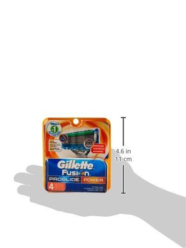 Gillette Fusion5 ProGlide Men's Razor Blades, 4 Blade Refills