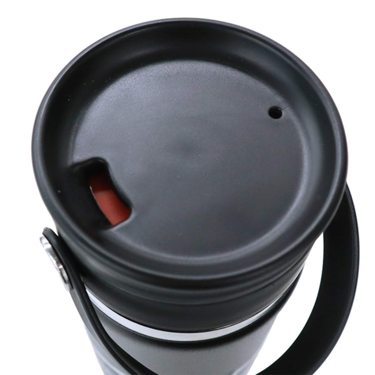 Hydro Flask 5089131 Vacuum Bottle, Cold and Heat Retention, 12 oz, 12.8 fl oz (354 ml), Wide Mouth, 20 Black