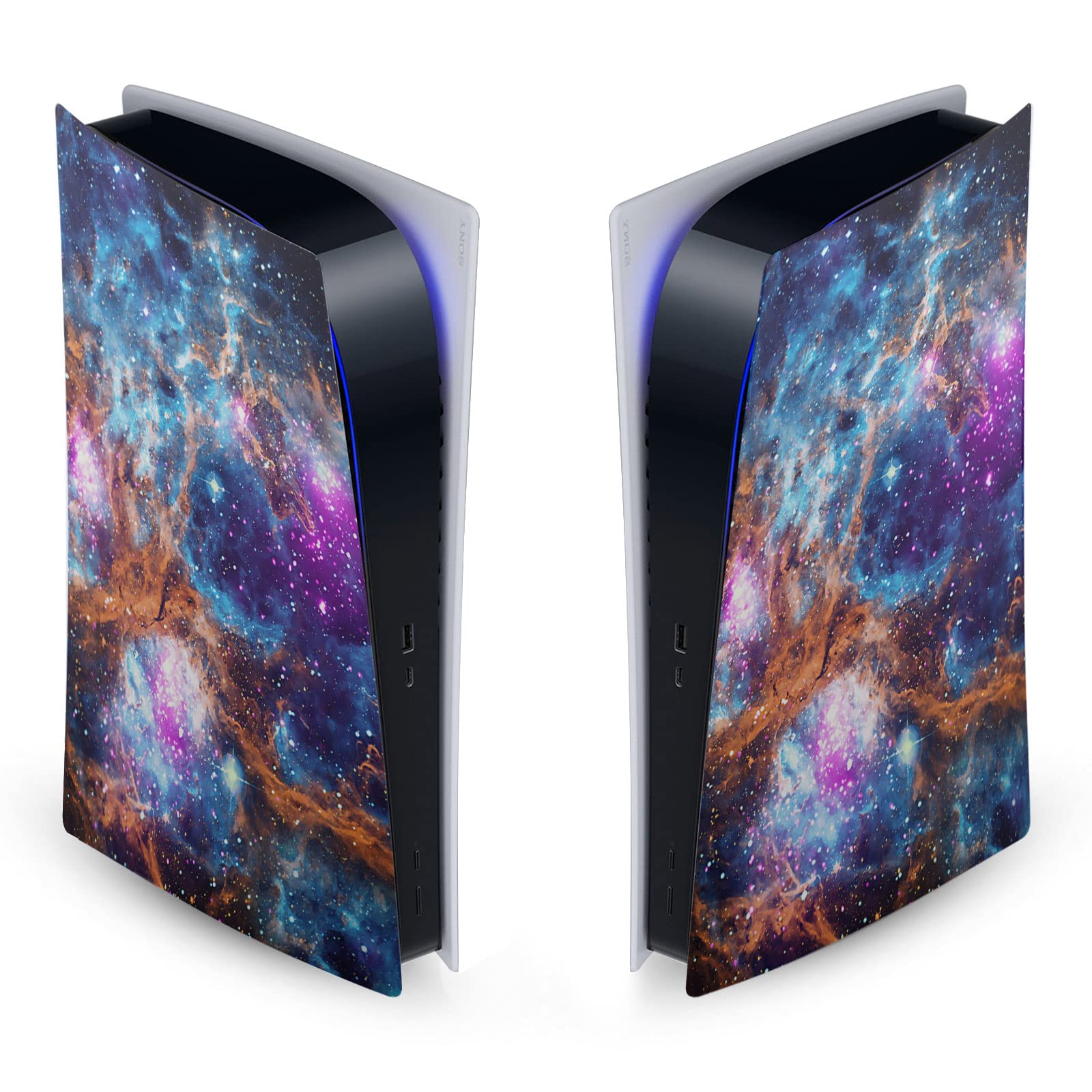 Head Case Designs Officially Licensed Cosmo18 Lobster Nebula Art Mix Vinyl Faceplate Sticker Gaming Skin Case Cover Compatible with Sony Playstation 5 PS5 Digital Edition Console