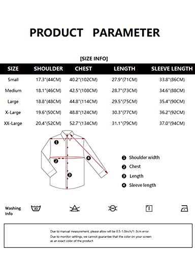 ZEROYAA Men's Luxury Shiny Design Slim Fit Long Sleeve Button up Dress Shirts ZZCL47 White Royal X Large