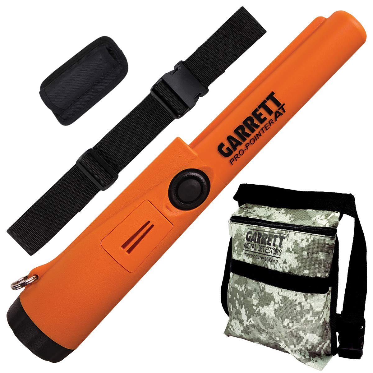 Garrett Pro Pointer at Pinpointer Waterproof ProPointer with Camo Pouch and Belt