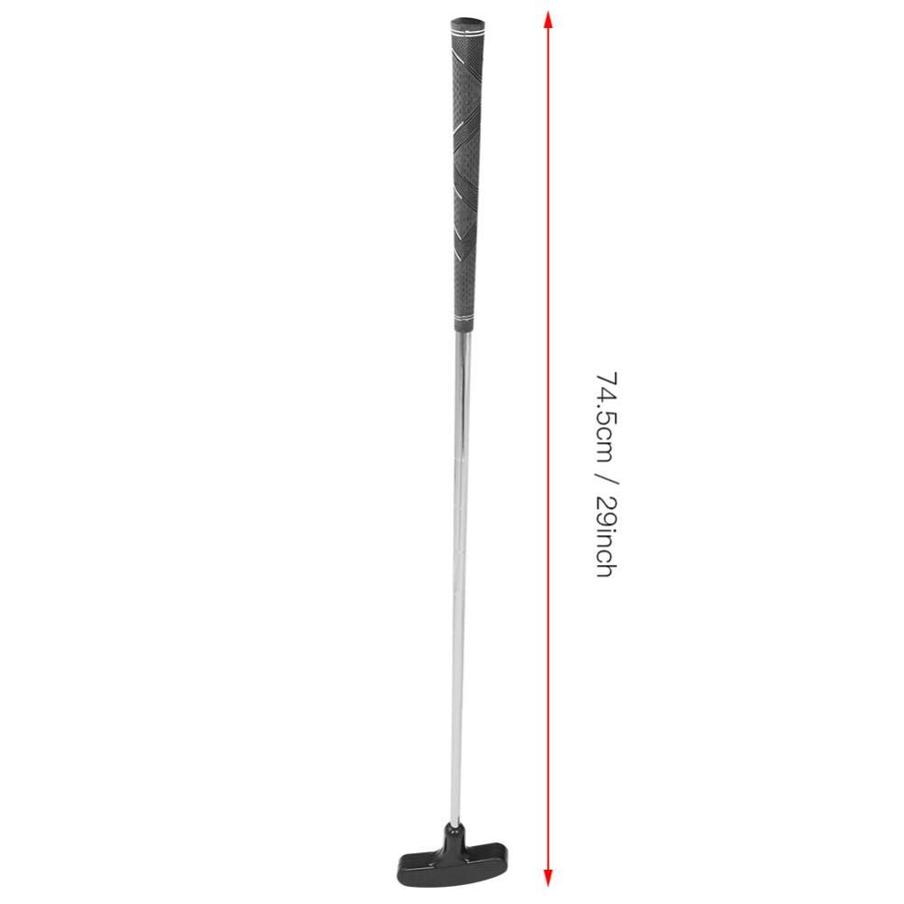 Golf Putter, Mini Putter, 3 Colors with Anti-Slip Grip Two-Way Putter Durable to Use for Kids Adults Putter Both Right Handed and Left Handed Children(Black)