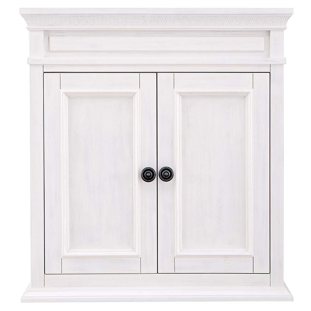 Home Decorators Collection Cailla 26 in. W x 28 in. H Wall Cabinet in White Wash