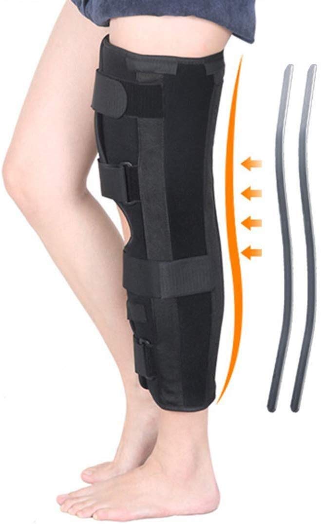 Knee Brace Knee Brace Wrap Support, Medical Immobilizer Knee Support Orthopedic Guard Protector for Knee Fracture Ligament Relaxation, Meniscus Injury (Size : C(Large))