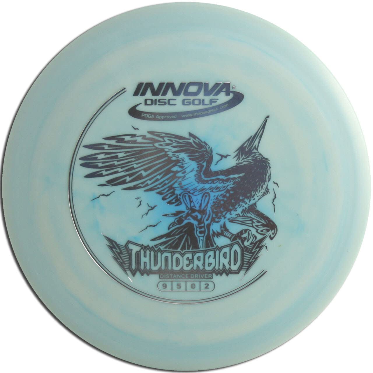 Innova Thunderbird (DX) Driver Golf Disc, Pick Weight/Color [Stamp & Exact Color May Vary] Blue 159 Grams or Less