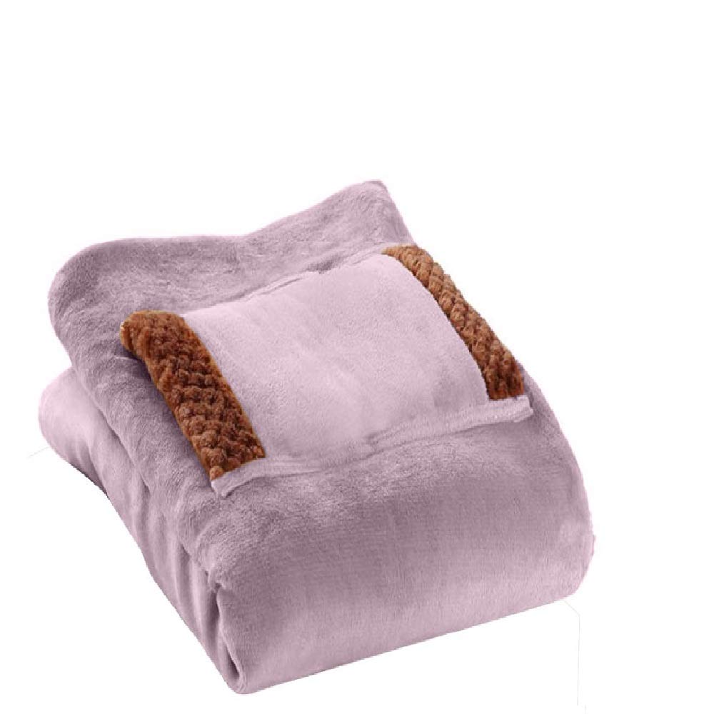 GREENWISH Portable USB Lap Heated Throw Blanket, Fast Heating 31.5x23.6 inch Electric Blanket, Winter Warming Heating Blanket Throw for Home Office Use