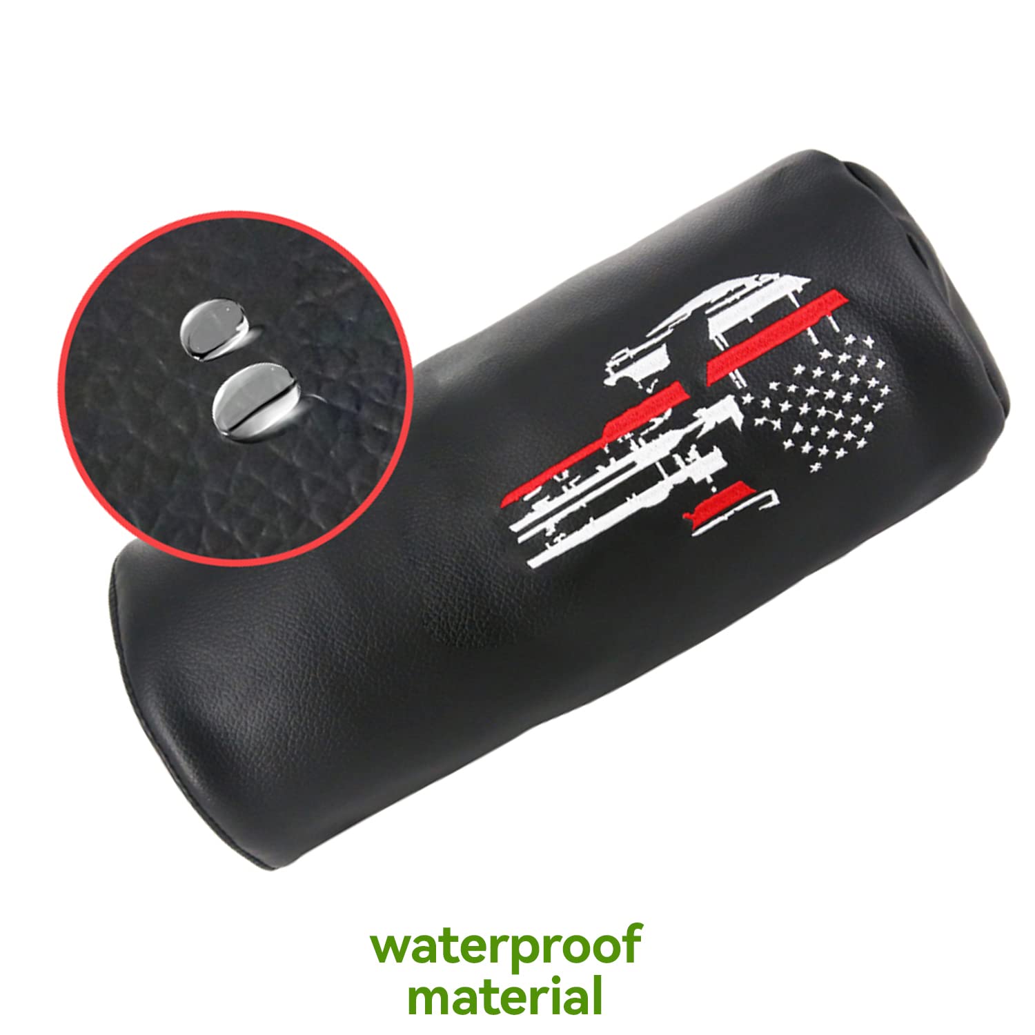 Golf Club Covers- Barrel Style Golf Driver Head Covers, Funny Golf Head Covers for Driver 460CC (Black)