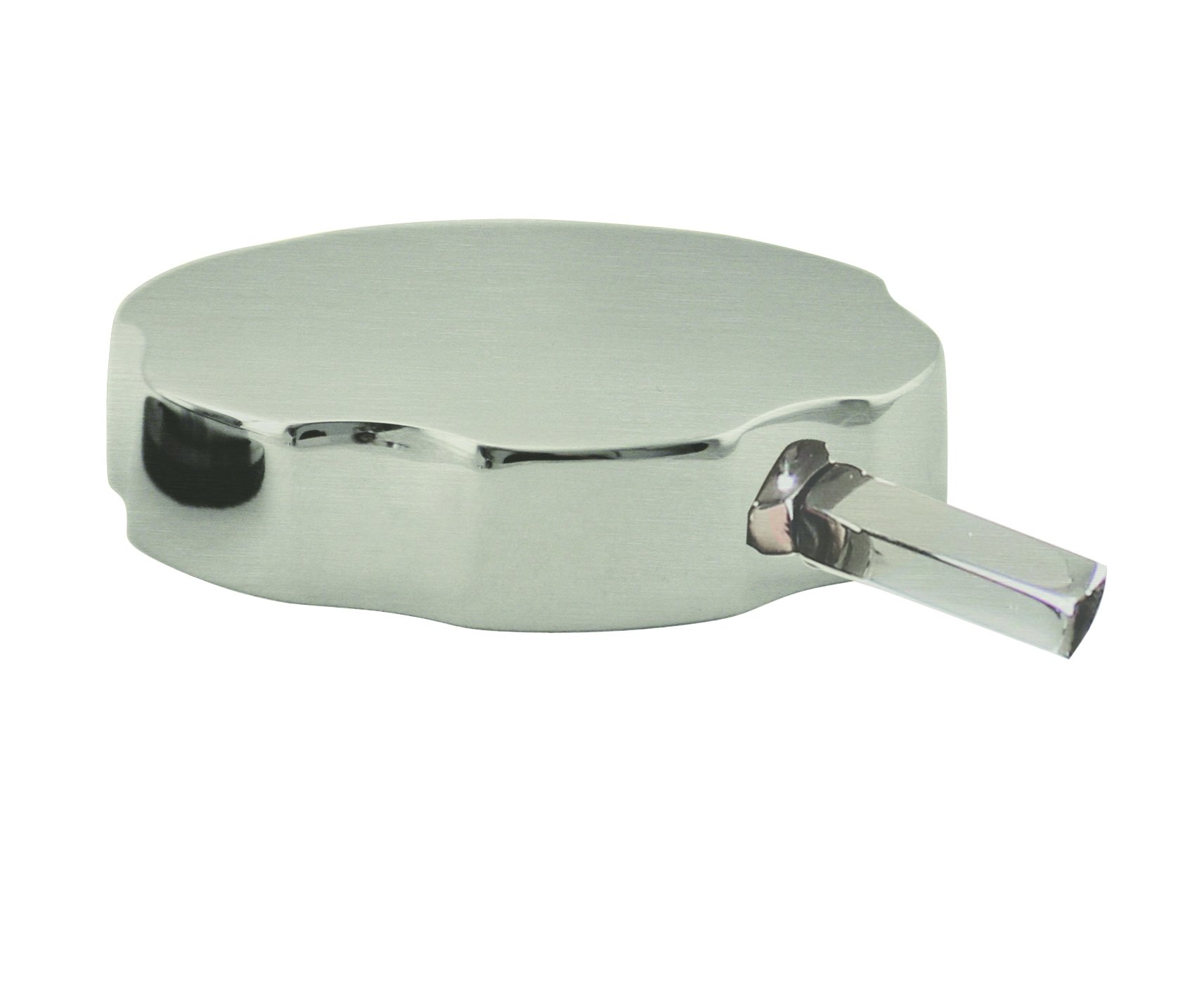 Westbrass D50TP-07 Lever Assisted Replacement Trim for Cable Drive Bath Drain Waste & Overflow Assemblies, Satin Nickel
