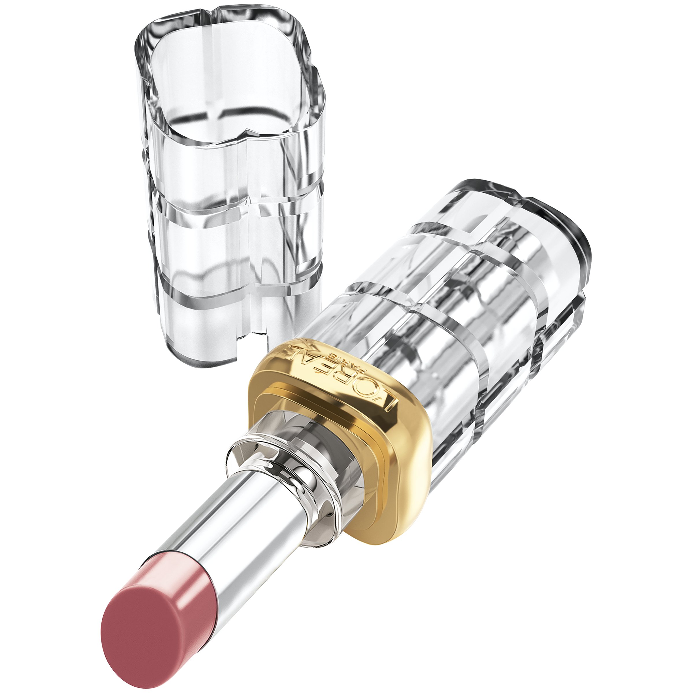 L'Oreal Paris Makeup Colour Riche Shine Lipstick, Varnished Rosewood, 0.1 oz.