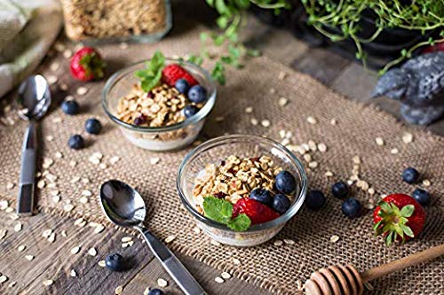 Granola Cereal by Crapola - Low carb natural Granola with fruit and protein for a Healthy Breakfast (Variety Pack, 4 bags)