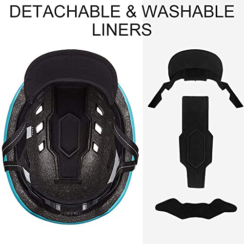 ILM Adult Bike Helmet Commuter Bicycle Cycling MTB Helmets with Adjustable Regulator for Unisex Adults (Blue, L/XL)