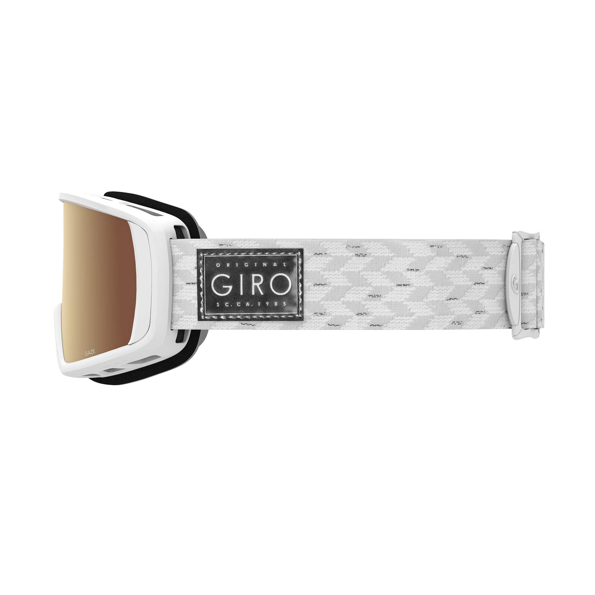 Giro Women's GAZE Ski Goggles, White Silver Shimmer, M