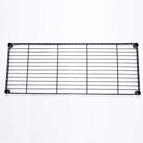 GAJUST 35.43" L×13.78" W×65" H Wire Shelving Unit Storage Cart Metal Shelf Rolling Utility Cart 176Lbs Capacity with 5 Tier Casters Adjustable,Black