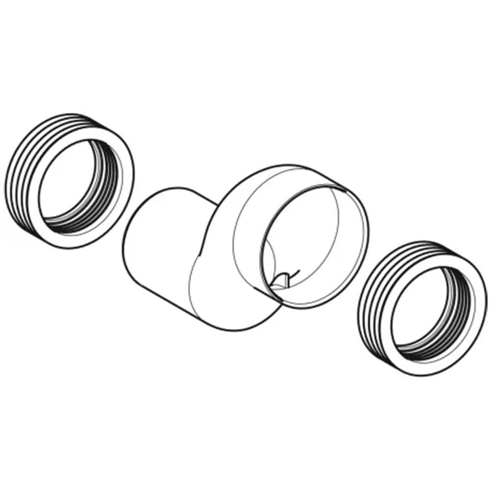 Geberit 131.085.11.1 Step out-pipe MLith WC