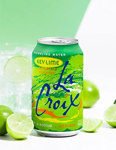 LaCroix Sparkling Water, Key Lime, 12 Fl Oz (pack of 8)