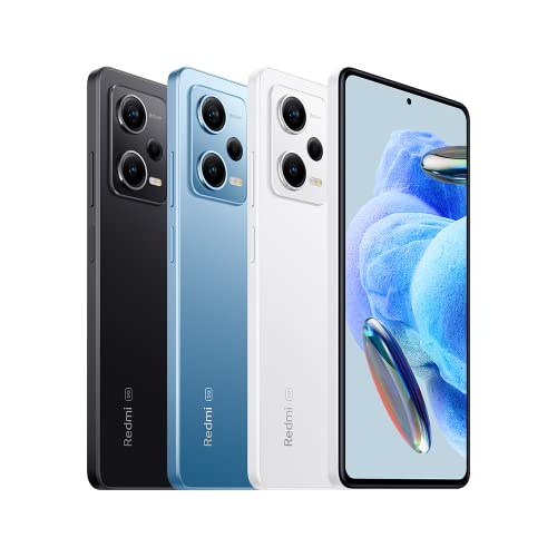 Xiaomi Redmi Note 12 Pro 5G + 4G (256GB + 8GB) GSM Unlocked 6.67" 50MP Triple Cam (Only Tmobile/Tello/Mint USA Market) + Extra (w/Fast Car Charger) (Sky Blue Global + 55W Fast Car Bundle)