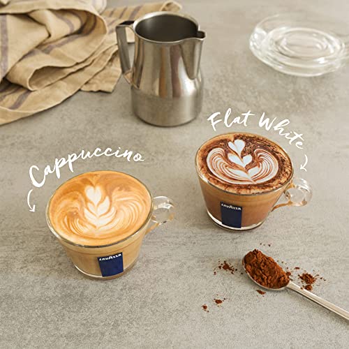 Lavazza Qualita Oro Ground Coffee Blend, Medium Roast, Authentic Italian, Blended And Roasted in Italy, Non GMO, A Full bodied with sweet, aromatic flavor, 8.8 Oz (Pack of 4)