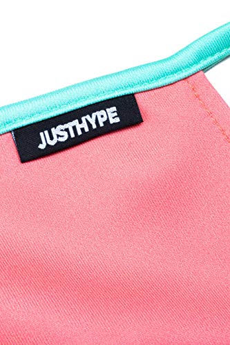 Hype ADULT PINK & BLUE FACE MASK