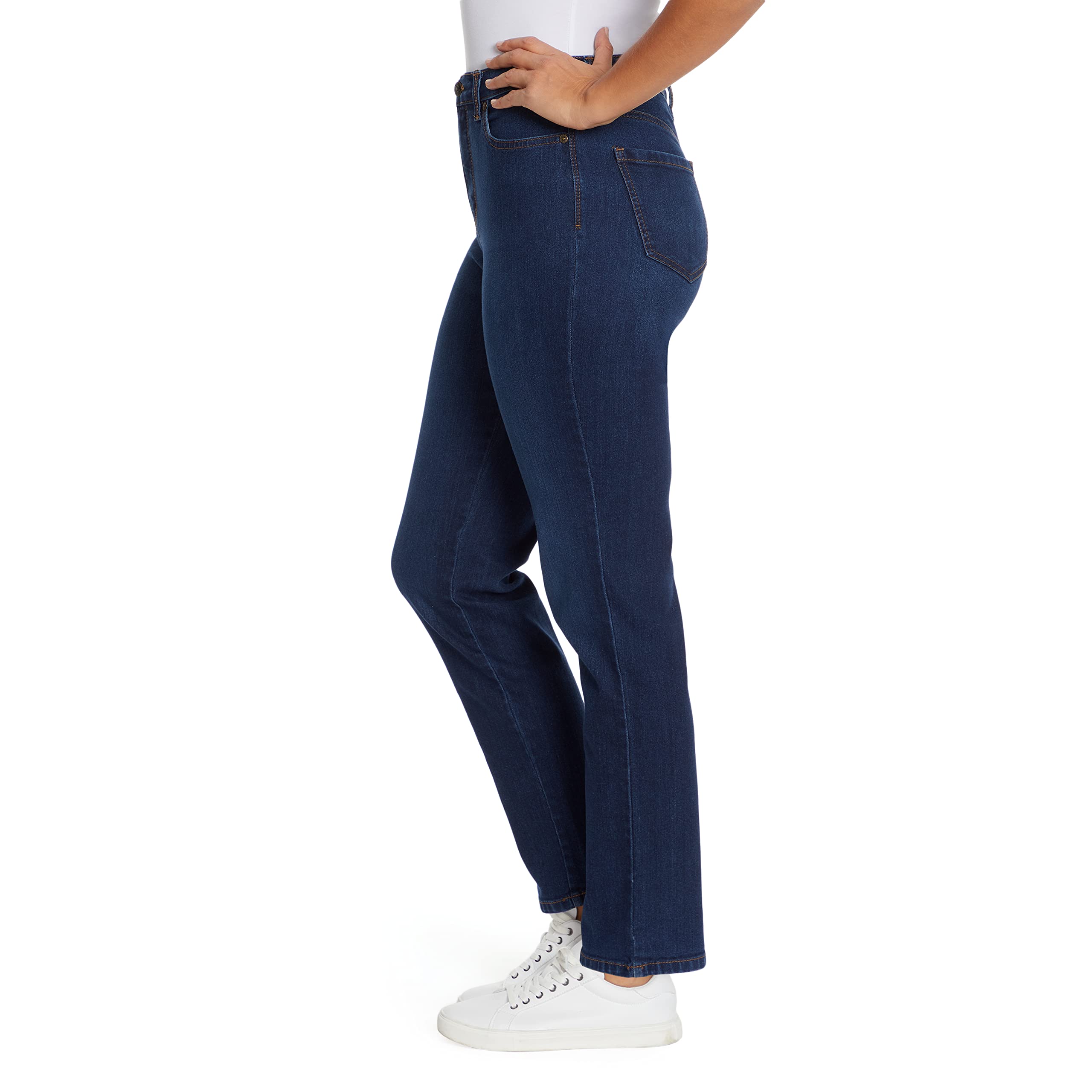 Gloria Vanderbilt Women's Amanda Classic High Rise Tapered Jean Petite, Scottsdale, 12 Short
