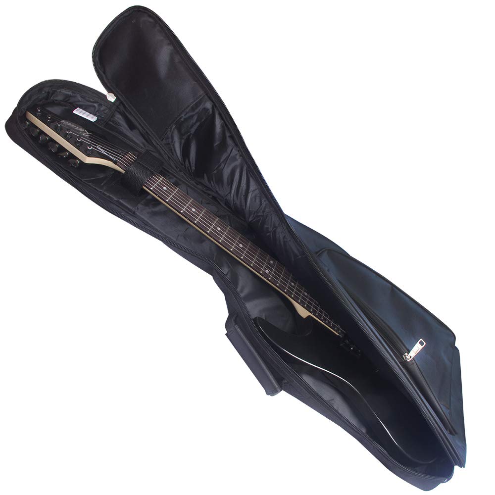 GLEAM Electric Guitar Bag - 0.35 Inch Sponge Padding Case Gig Bag Waterproof