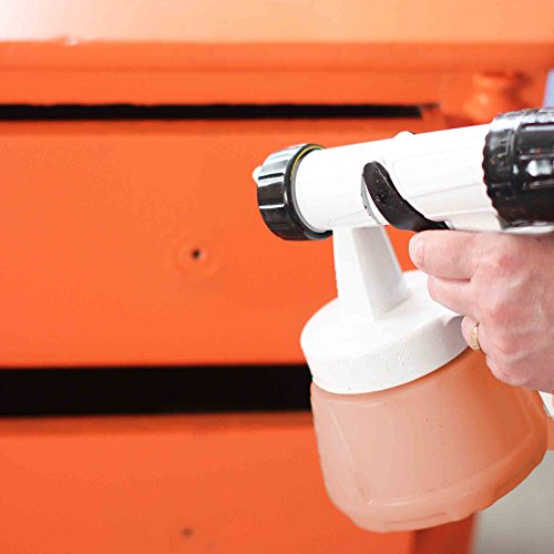 Wagner Spraytech 0529033 Home Décor HVLP Paint Sprayer, 6' Hose, Chalk Paint Spray Gun, Milk Painting Tool, Latex Paint Spray for Home, Spray Painting Gun, Finish Sprayer, White, Studio Home Décor