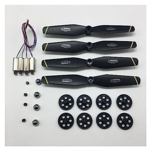 XUCHIL SG700 S169 SG700-D Drone RC Quadcopter Spare Parts Fold Wing Arm Include Gears LED Axis Motor Set Upgrade Bearing Etc Part Kit (Color : 8620 Version motor-11, Size : .)