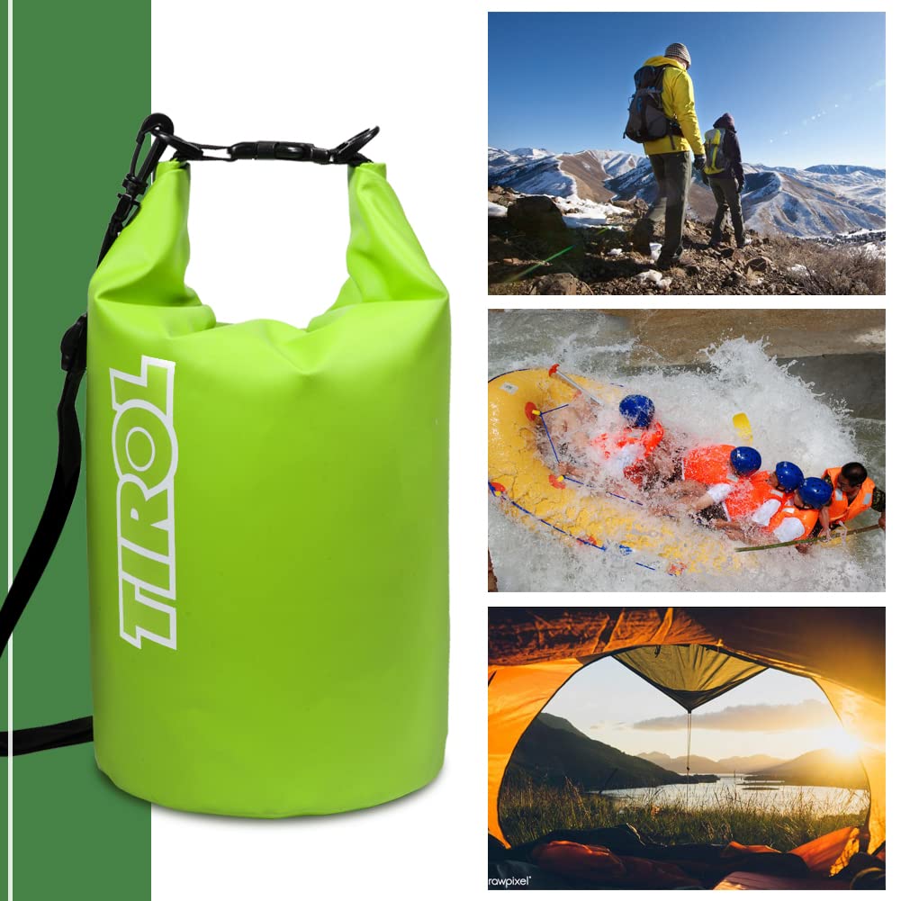 JINGJINGOLD Dry Bag Waterproof Backpack 30L Sling Dry Bag for Kayaking Roll Top Sack for Swimming Boating Camping