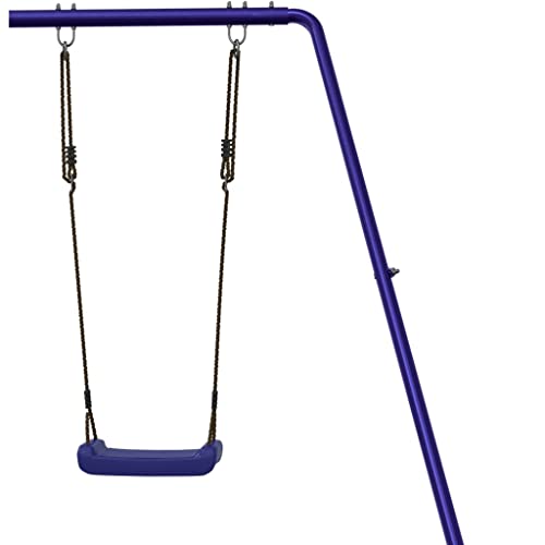 vidaXL Swing Set, Outdoor Backyard Wooden Playset Playground Equipment with Slide, Playground Set for Kids Age 3-8 Years, Solid Wood Douglas