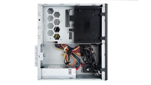 IN WIN Win CJ712.AU265TB3 Black Micro ATX Mini Tower Computer Case 8L Small Form Factor with 265W Power Supply