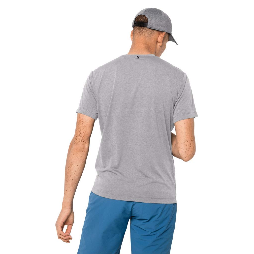 Jack Wolfskin Mens Jwp World T M, Slate Grey, M